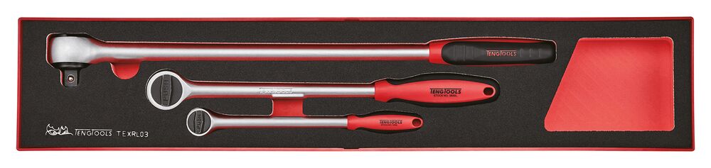 Long Arm Ratchet Set FOAMX4 3 pieces – TengTools