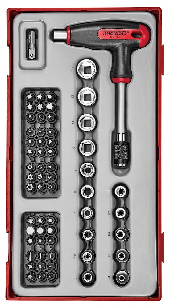 T-Handle Bits Driver Set TT1 62 Pieces | TengTools