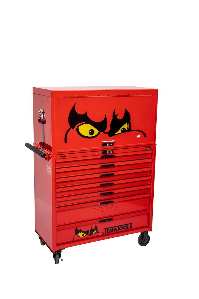 37" PRO Stack TT Tool Kit 1034 Pieces Red | TengTools