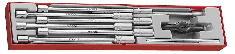 3/8" Long T Bar Socket Set TTX4 9 Pieces | TengTools