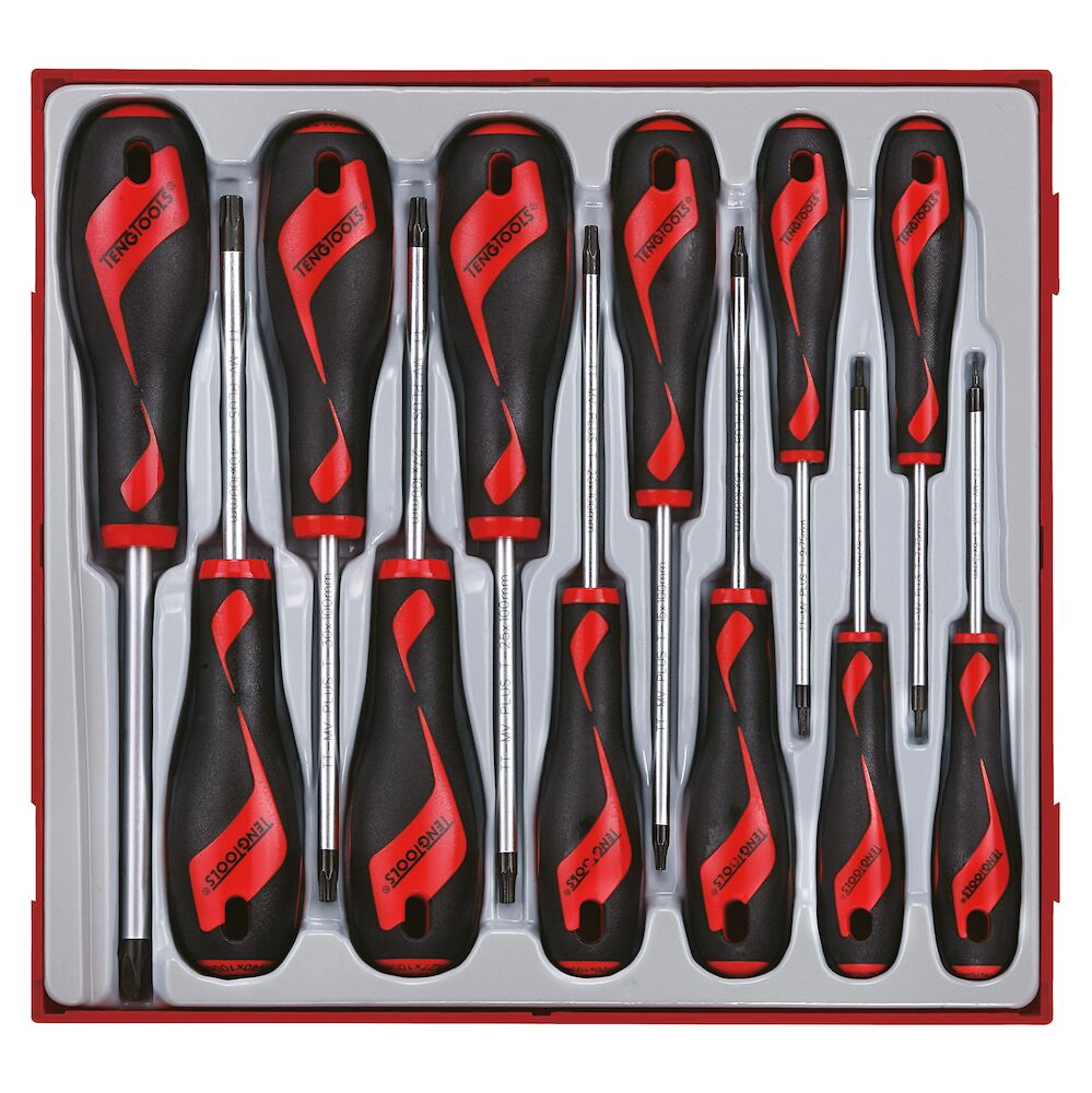 Screwdriver Set TX TT2 12 Pieces | TengTools