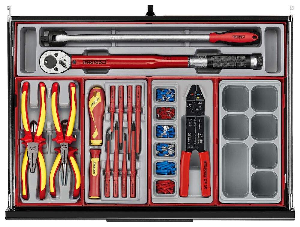 26" PRO35™ Mega Master tool kit 1033 pieces black | TengTools