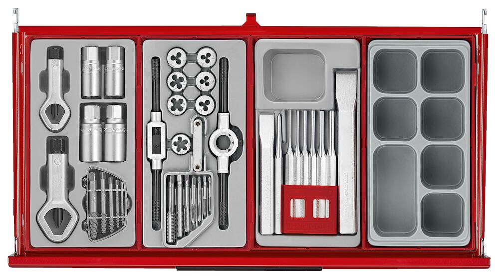 26" PRO35™ stack tool kit 753 pieces red | TengTools