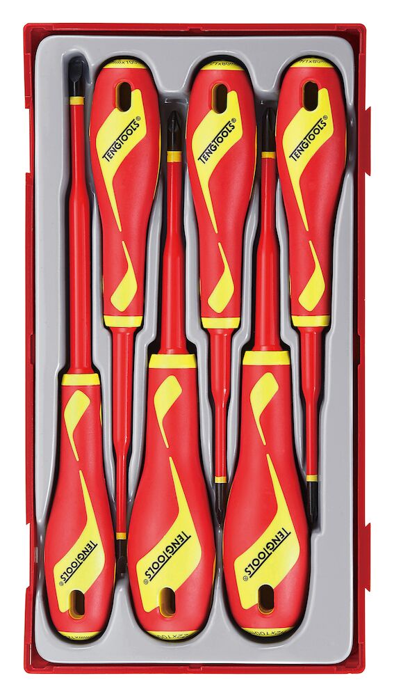 Insulated Screwdriver Set Mixed TT1 6 Pieces | TengTools
