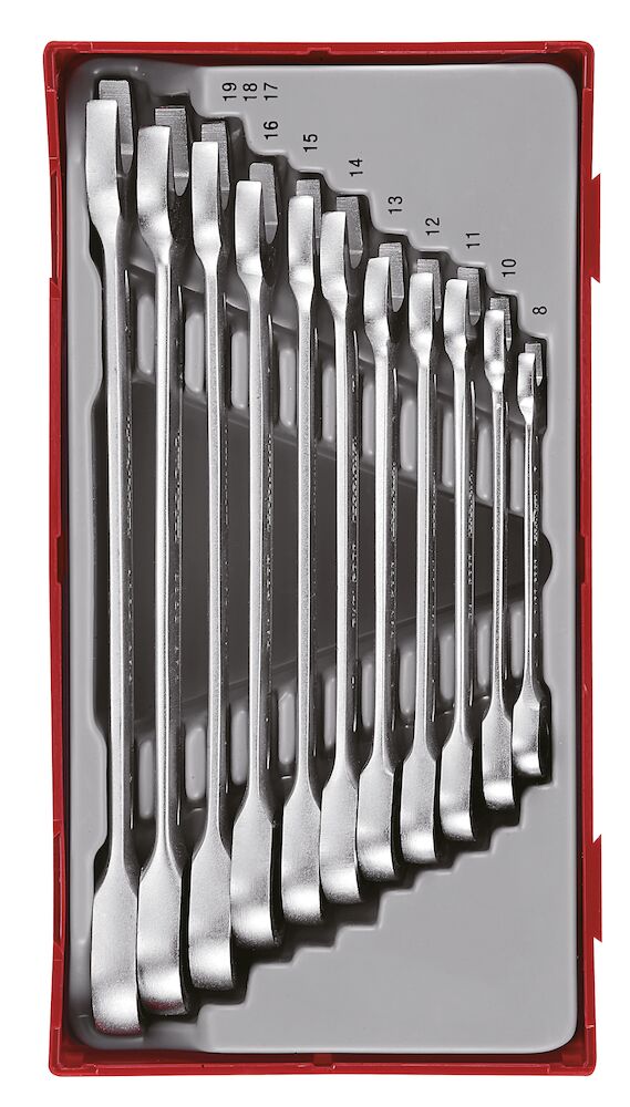 Ratcheting Combination Spanner Set RS TT1 11 Pieces | TengTools