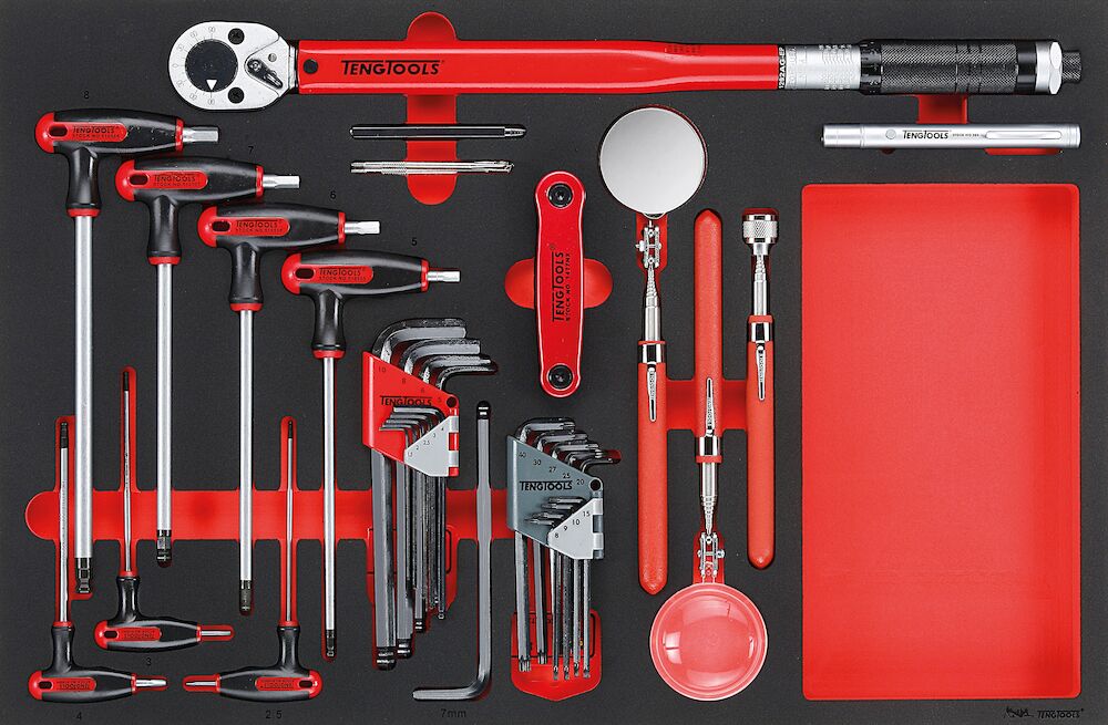 General Tool Set FOAM4X4 37 Pieces | TengTools