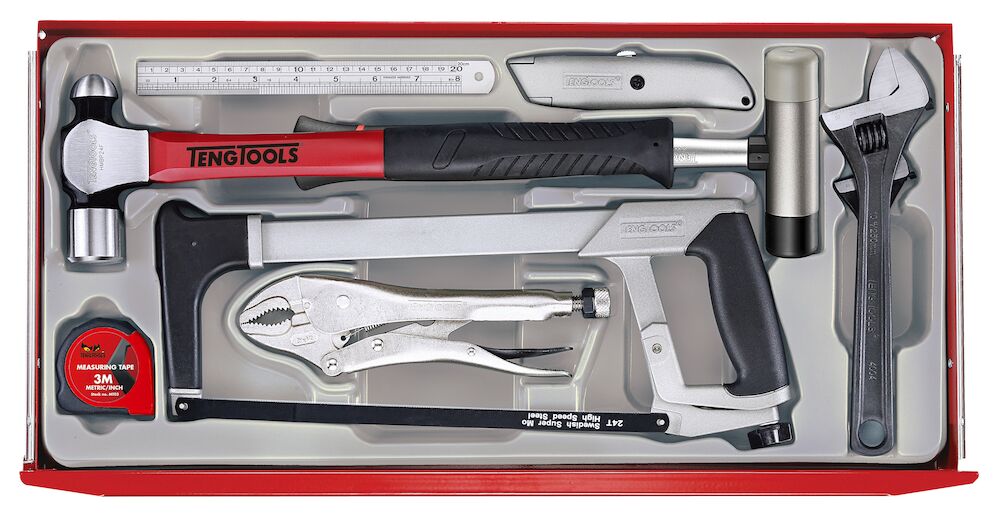26" Classic Stack TT Tool Kit 569 Pieces Red | TengTools