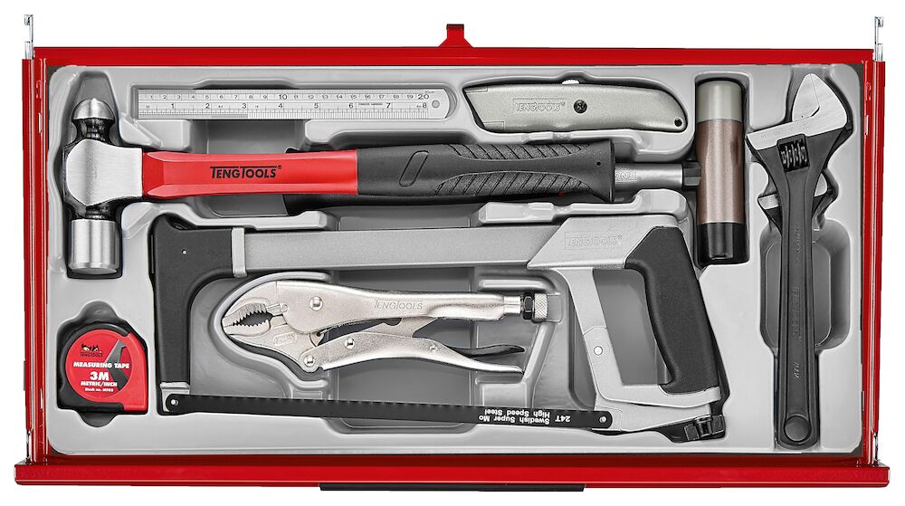 26" PRO35™ stack tool kit 753 pieces red | TengTools