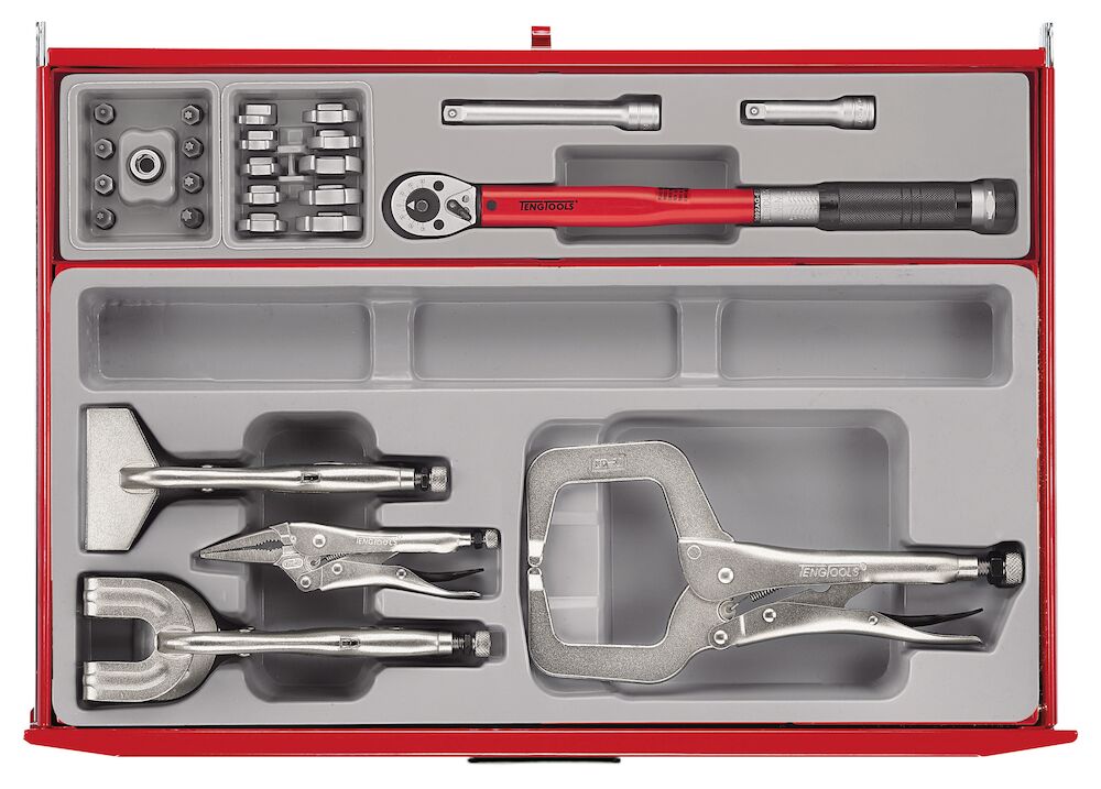 53" PRO Monster TT Tool Kit 1185 Pieces Red | TengTools