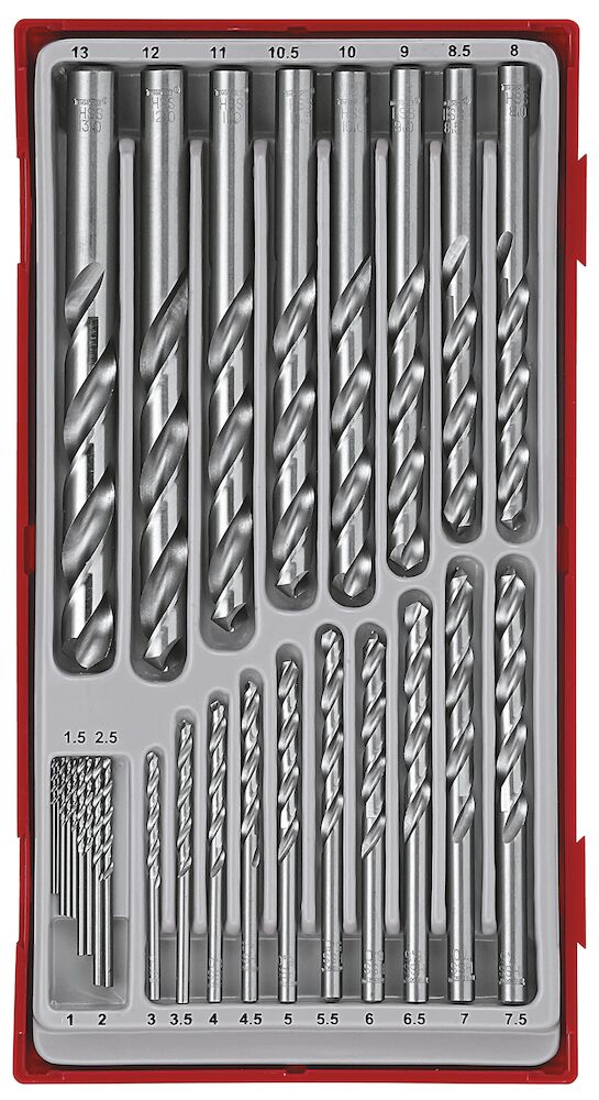 Drill Bit Set 1.0-13.0 mm TT1 28 Pieces | TengTools