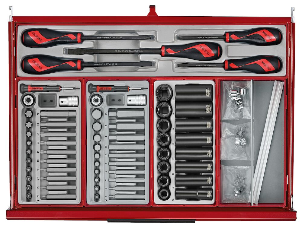 26" PRO35™ Mega Master tool kit 1033 pieces red | TengTools