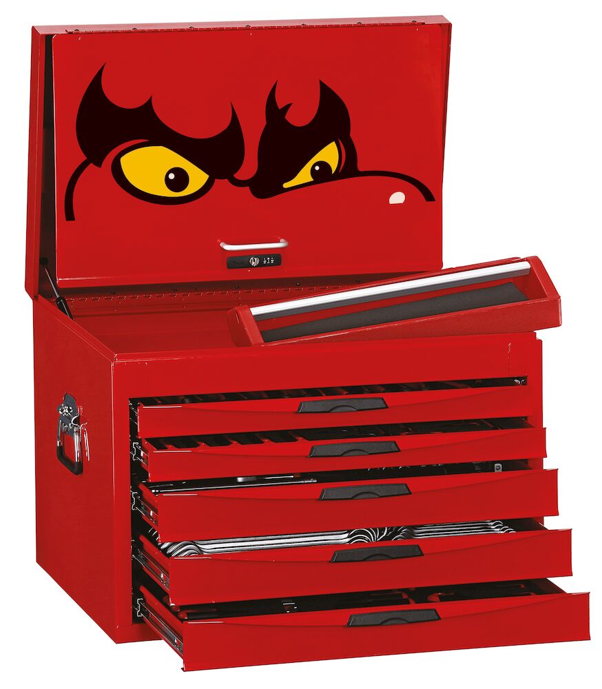 26" PRO Top Box FOAM Tool Kit 277 Pieces Red | TengTools