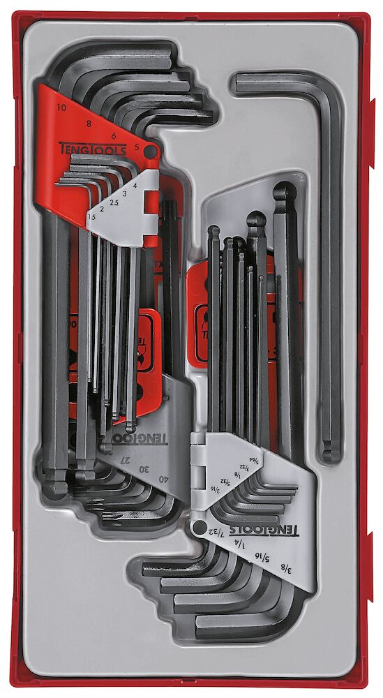 Ball Point Hex & TX Key Set TT1 28 Pieces | TengTools