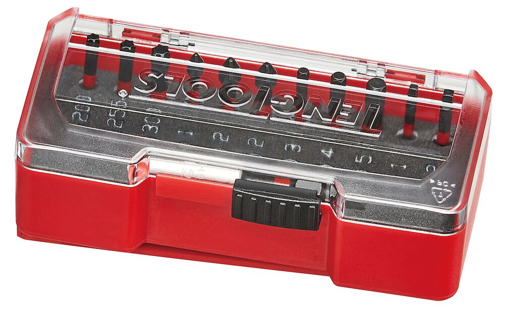 Impact Bit Set With Belt Clip Mixed 12 Pieces | TengTools