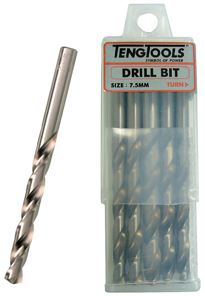 Drill Bits Fully Ground 2.5mm ×10 | TengTools