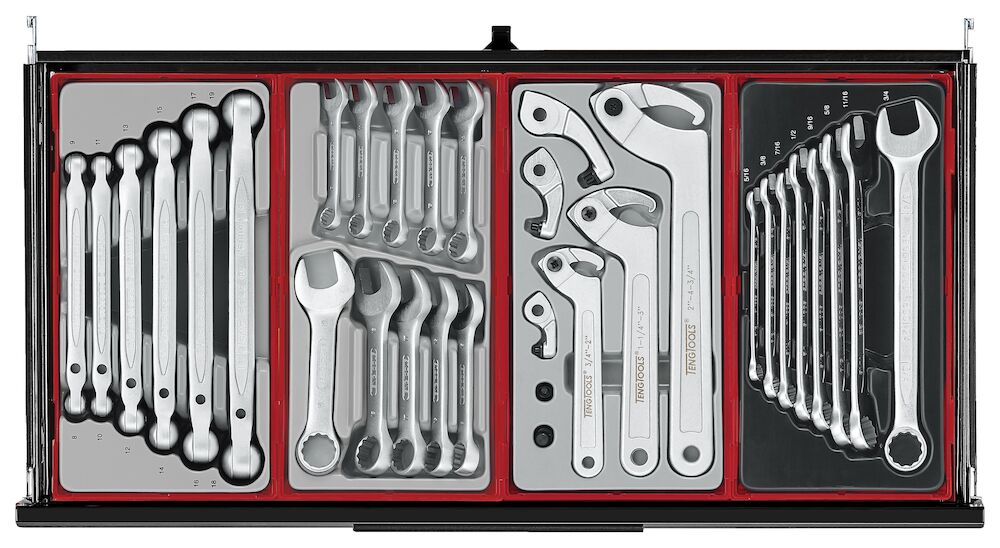26" PRO35™ Mega Master tool kit 1033 pieces black | TengTools