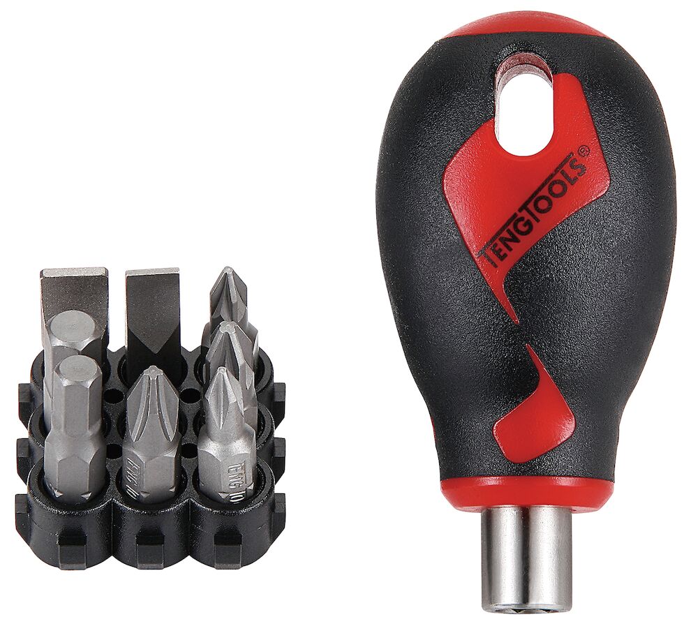 1/4" Stubby Bits Driver Set | TengTools