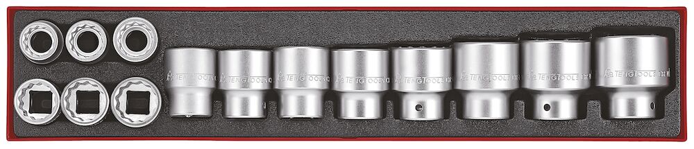 3/4" Socket Set 12 pt AF TTX4 14 Pieces | TengTools