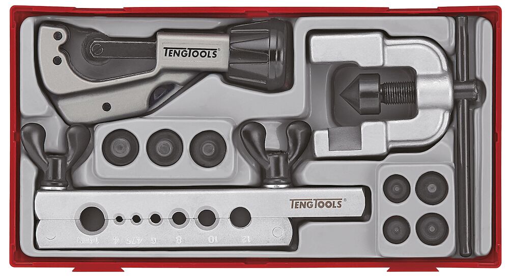 Rör/Flänsverktygssats TT1 10 Delar | TengTools