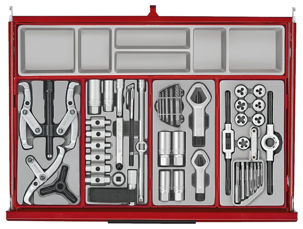 26" PRO35™ Mega Master tool kit 1033 pieces red | TengTools