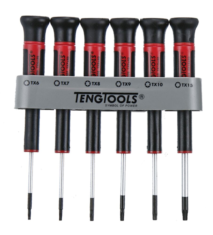 Mini Screwdriver Set TX 6 Pieces | TengTools