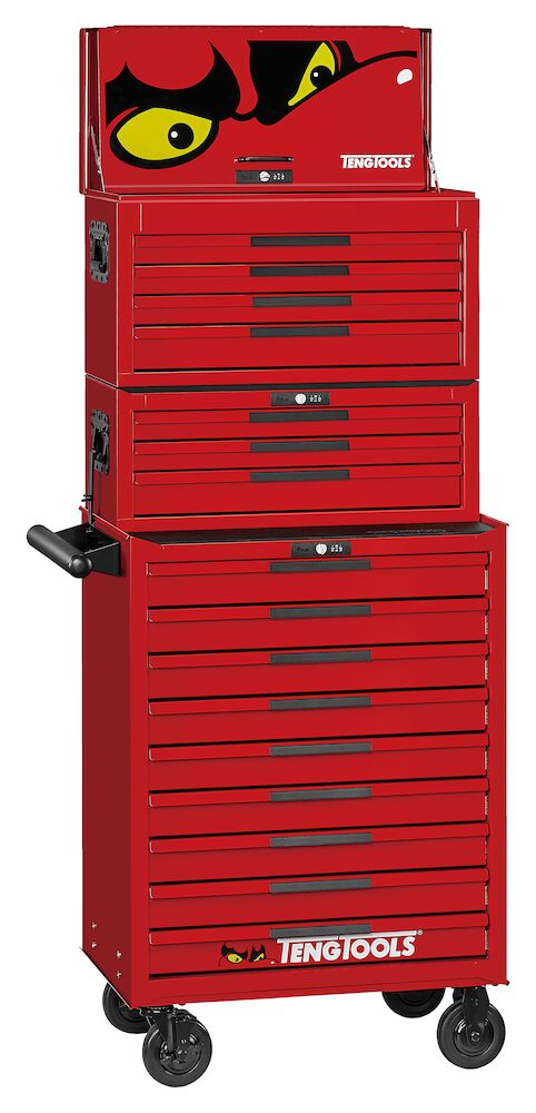 26" PRO35™ Mega Master tool kit 1033 pieces red | TengTools