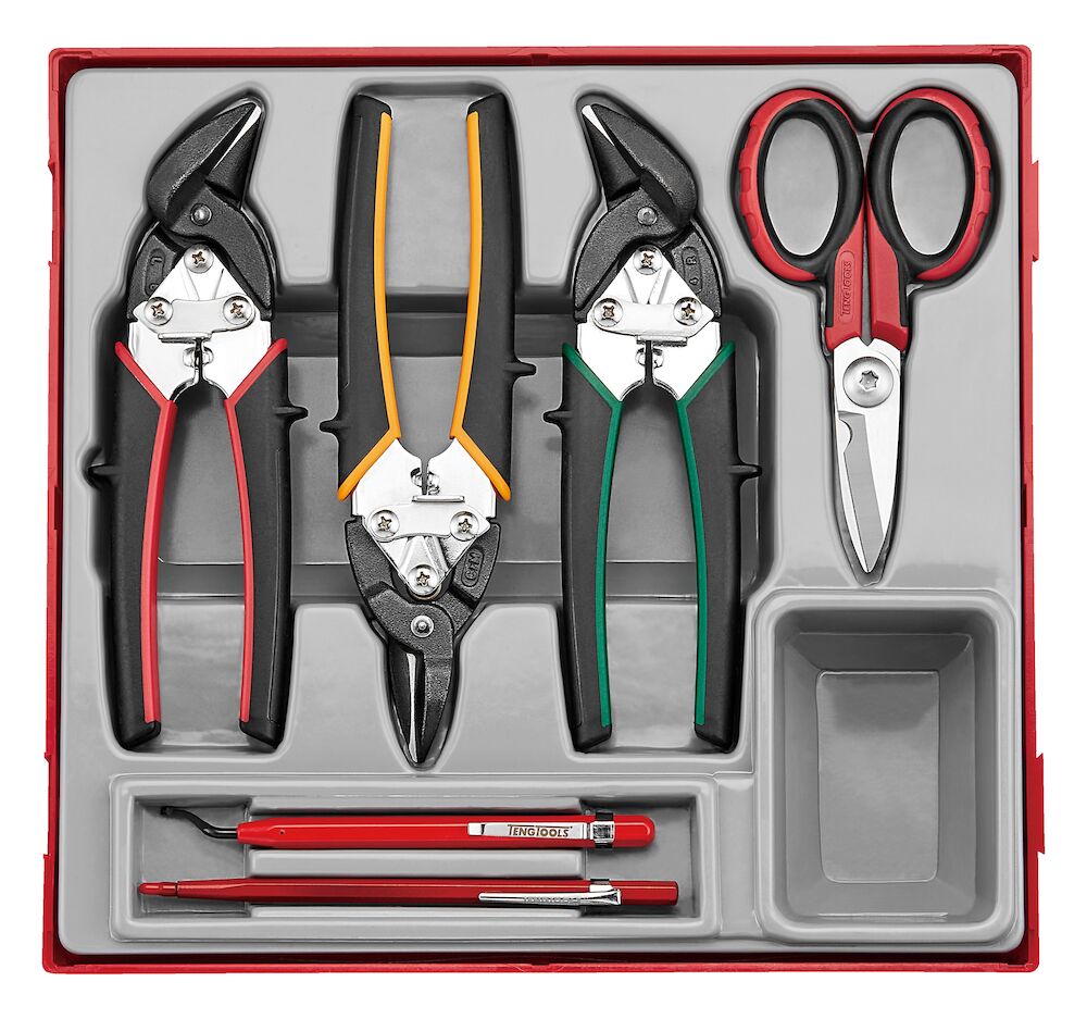 Industrial cutting tool set TT2 6 pieces | TengTools