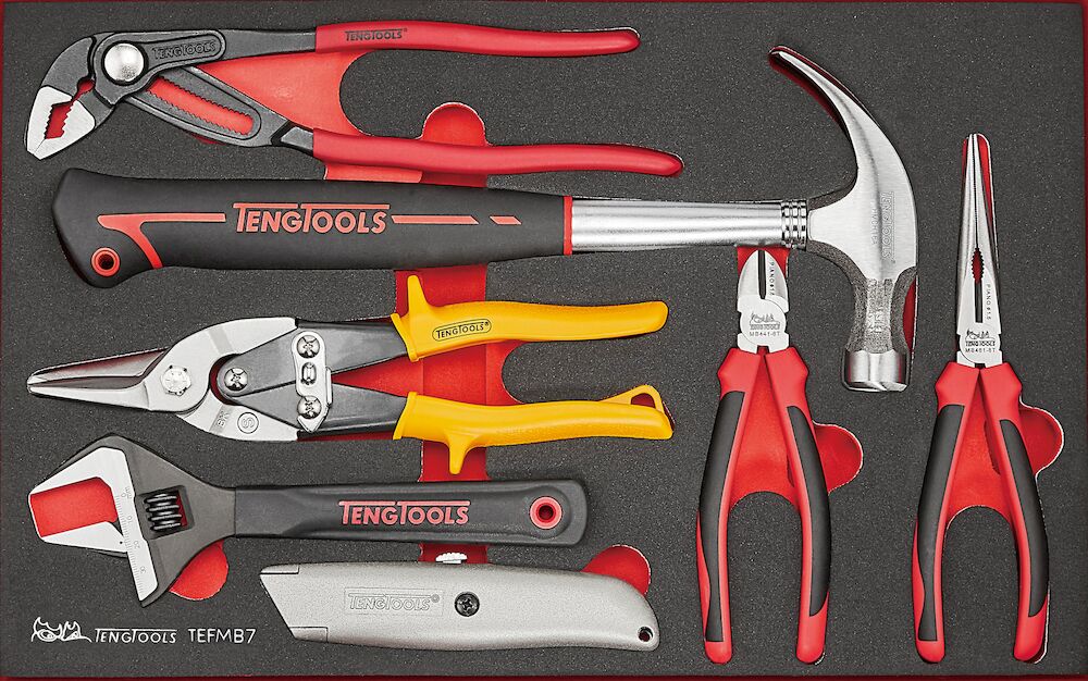 General Tool Set FOAM3 7 Pieces | TengTools