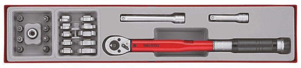 3/8" Torque Wrench Set 20-110 Nm TTX4 22 Pieces | TengTools