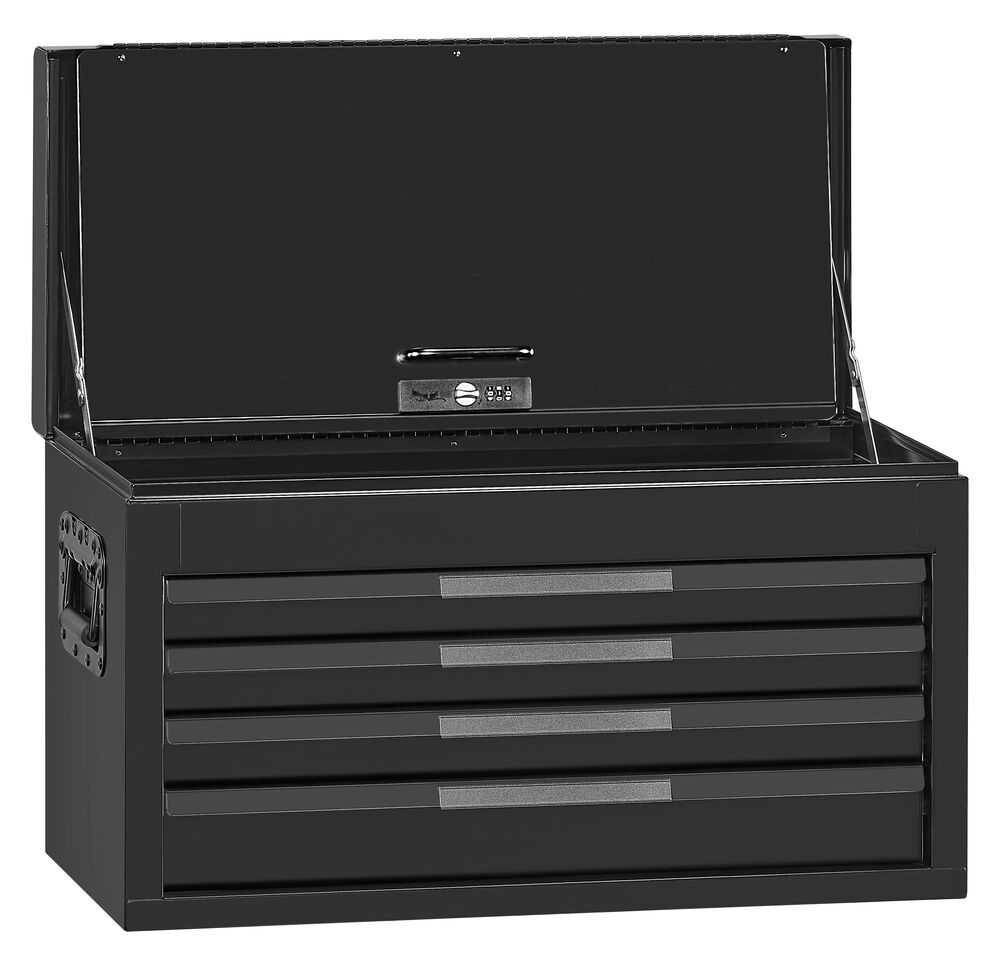 26" PRO35™ tool chest 4 drawers black with custom sticker | TengTools