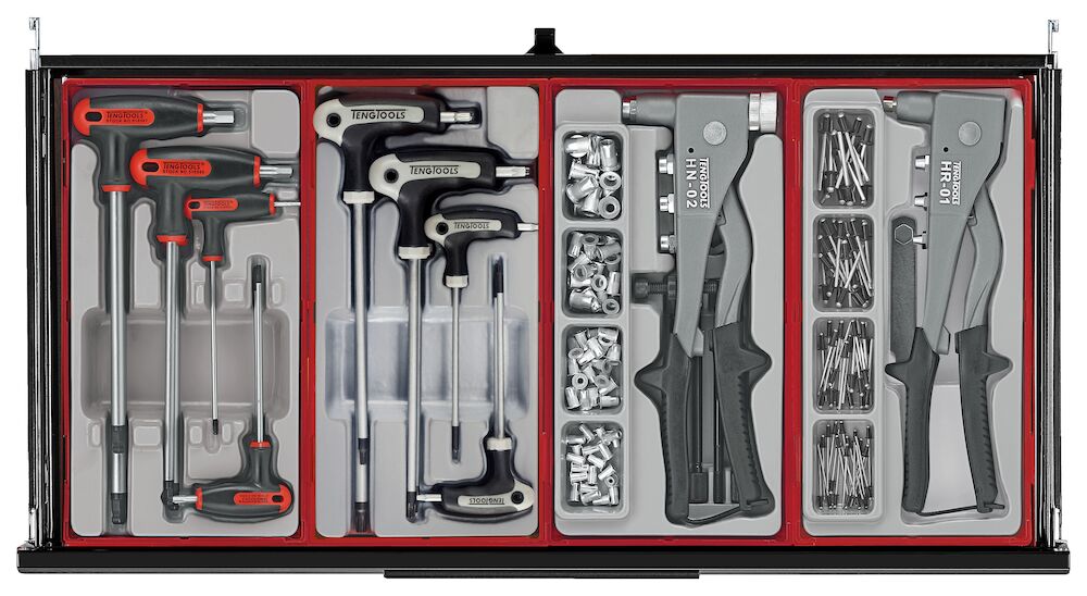 26" PRO35™ Mega Master tool kit 1033 pieces black | TengTools